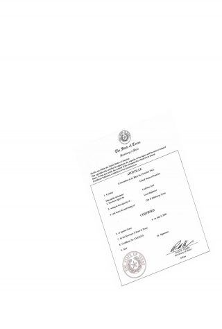 Apostille Documents in Texas - Apostille services in Texas